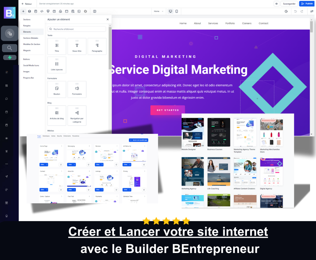 Logiciel site internet | Créez un site pro en 3 étapes